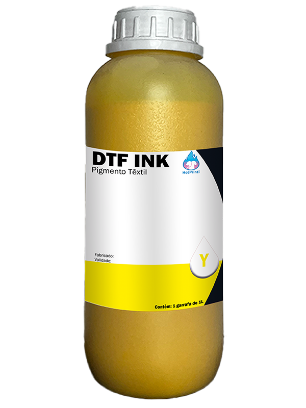 Tinta DTF 1L - Amarelo - Hotprinti